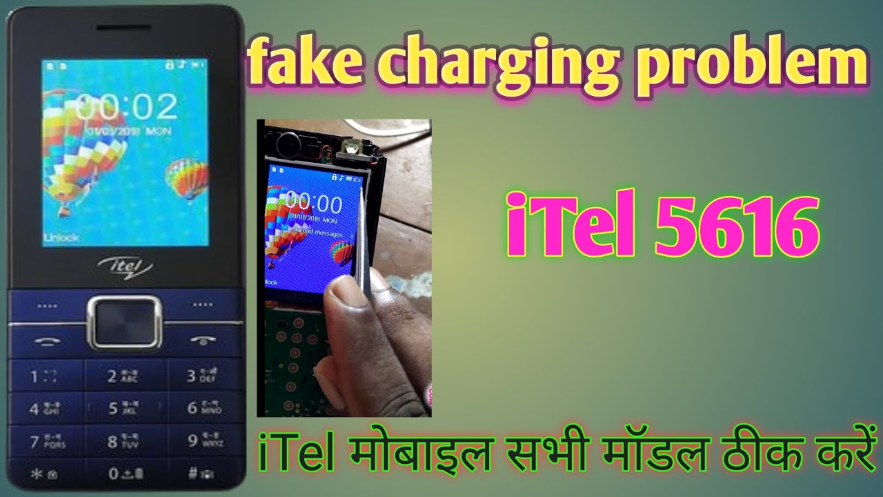 itel 5616 charging not store | itel 5616 fake charging solution ...