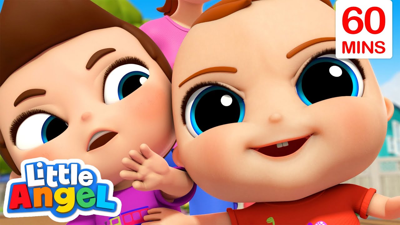 Yes Yes Play Nice At The Playground | Little Angel - Kids Cartoons ...