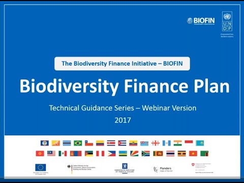 BIOFIN Webinar - Biodiversity Finance Plan (BFP) - June 2017 - YouTube