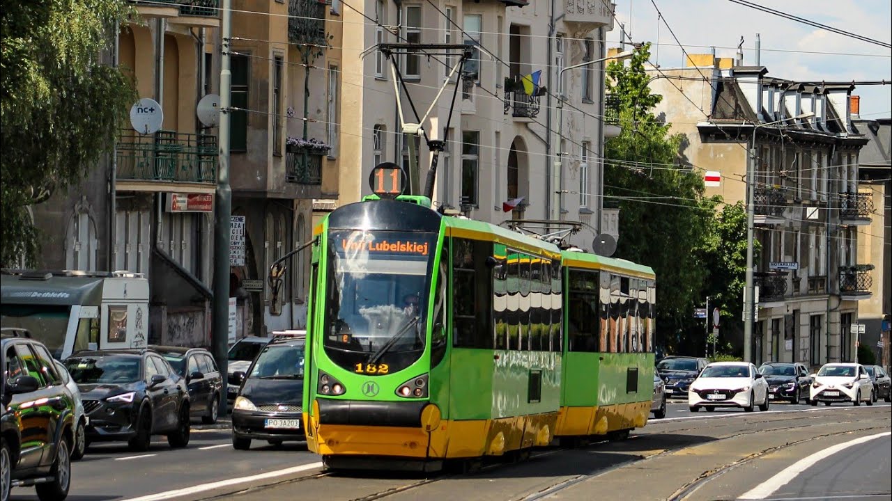 MPK Poznań - Moderus Alfa HF 07 AC #192 + #191 | linia 16 - YouTube