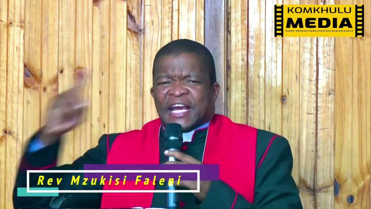 A sneak peek of fiery Rev Mzukisi Faleni preaching on living in times ...