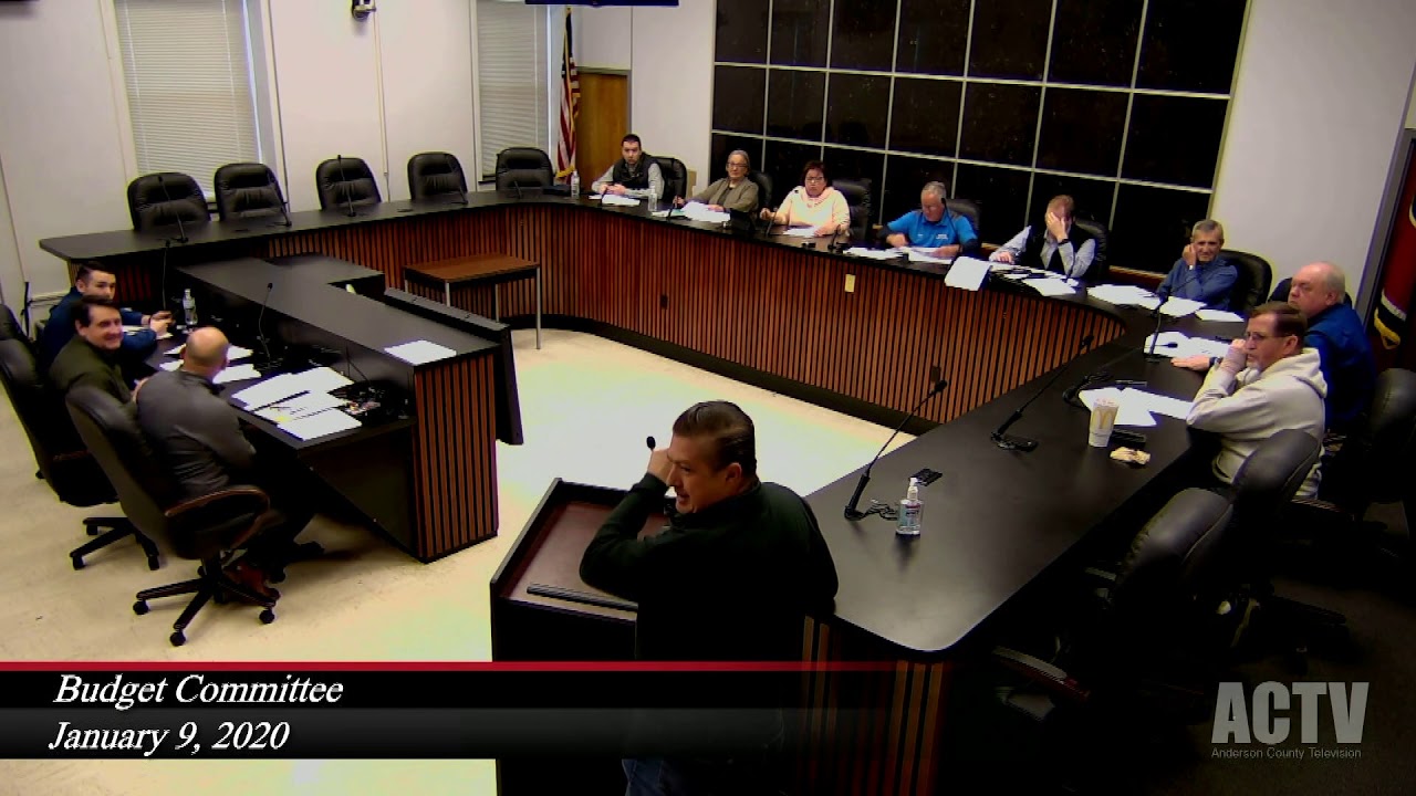 Budget Committee: January 9, 2020 - YouTube