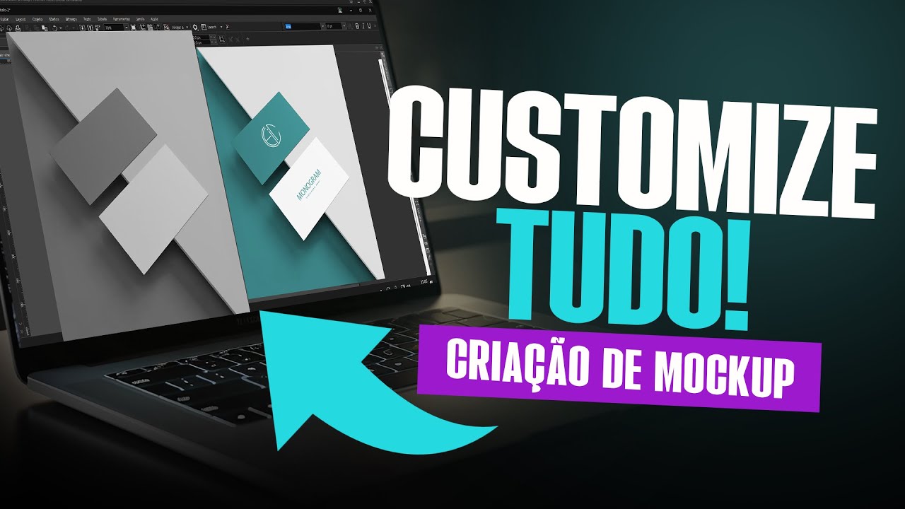 O Jeito CERTINHO de Criar Mockup Manualmente e com Estilo - YouTube