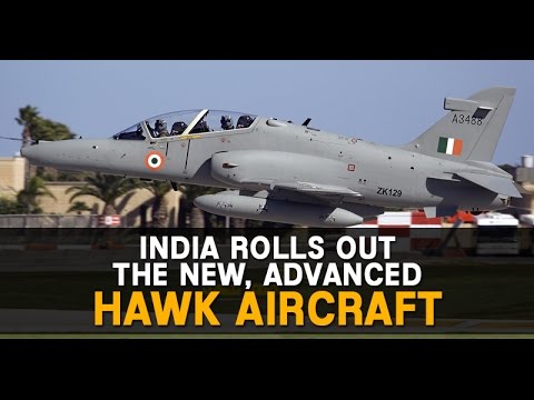 India Rolls Out New Advanced Hawk Aircraft - YouTube