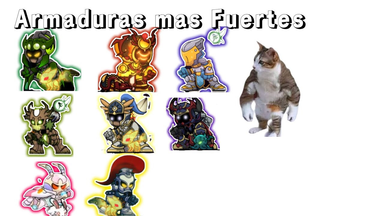 Las armaduras mas fuertes de Magic rampage - YouTube