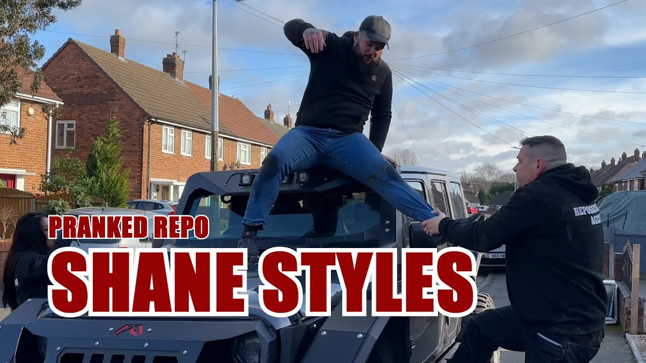 SHANE STYLES - PRANKED REPO - REPO MAN - YouTube
