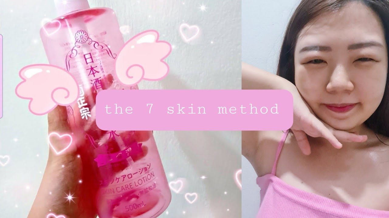The 7 skin method ft kikumasamune high moist lotion |currycarikawaii - YouTube