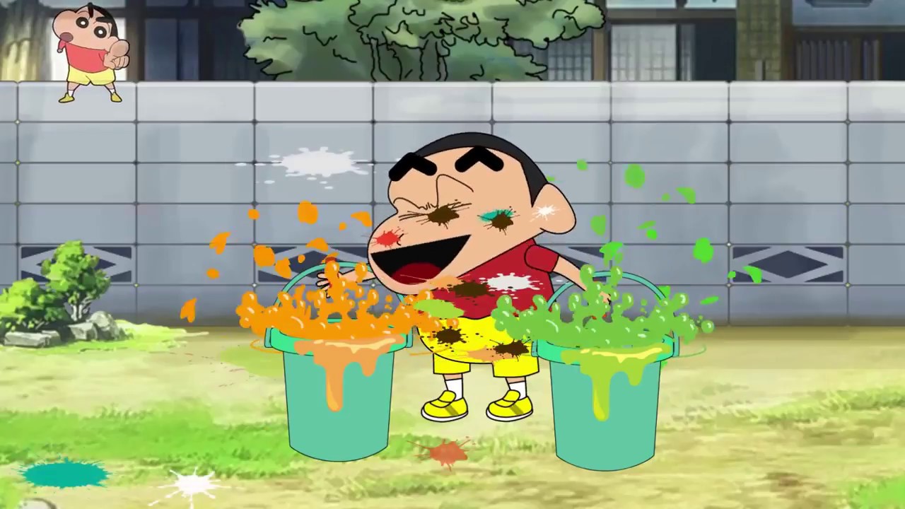 Shin Chan in Hindi #Crayon Shin Chan || vs Shinko Chan Prank Crayons ...