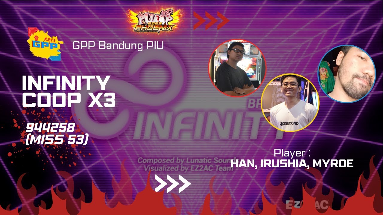 PIU PHOENIX [INFINITY COOP X3 - PASS] by : HAN, IRUSHIA, MYROE - YouTube