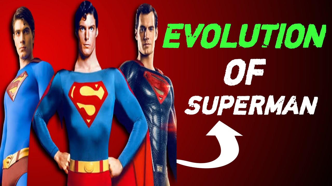 Superman Evolution: From Comics to the Big Screen | The Story of a ...