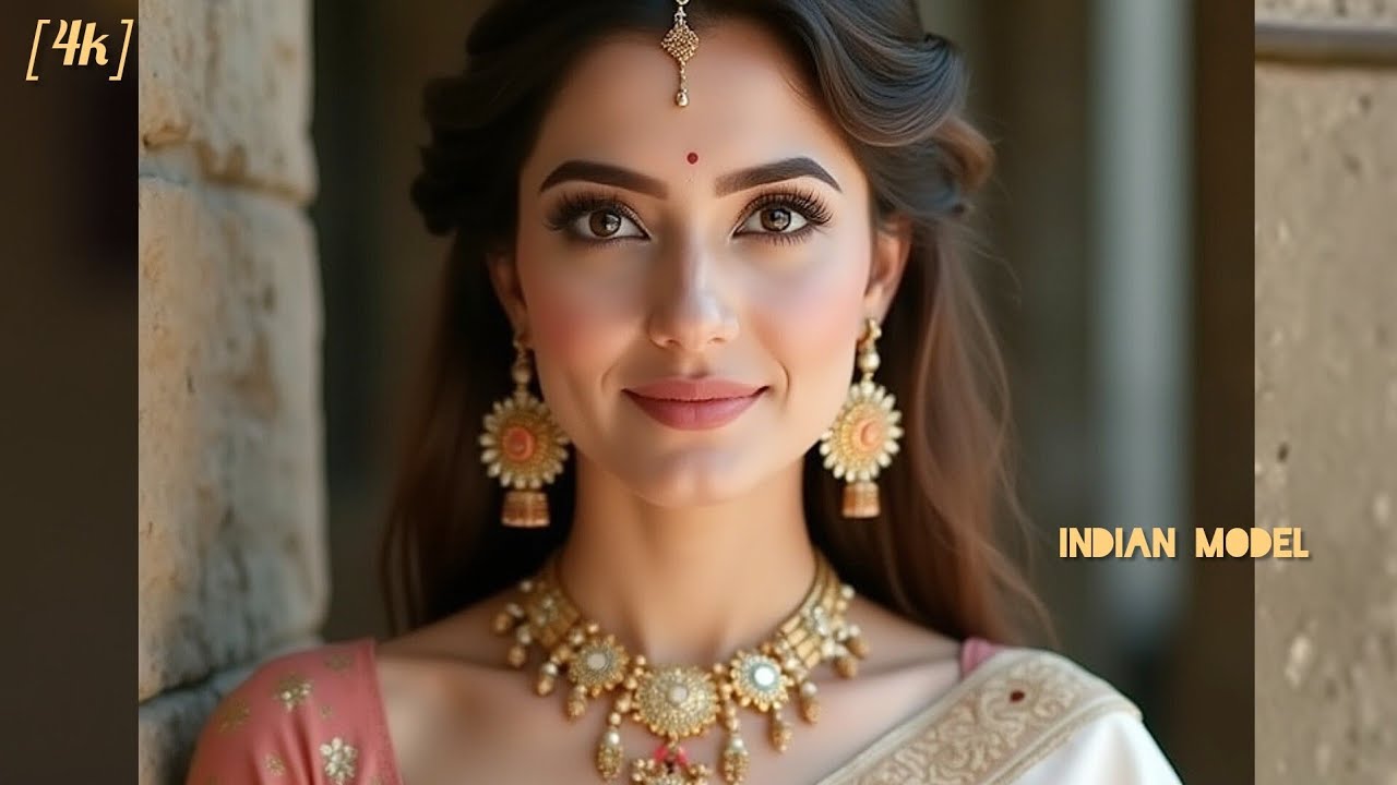 4k Ai Indian Art - Indian Bollywood actress - saree Lookbook Model - Ai ...