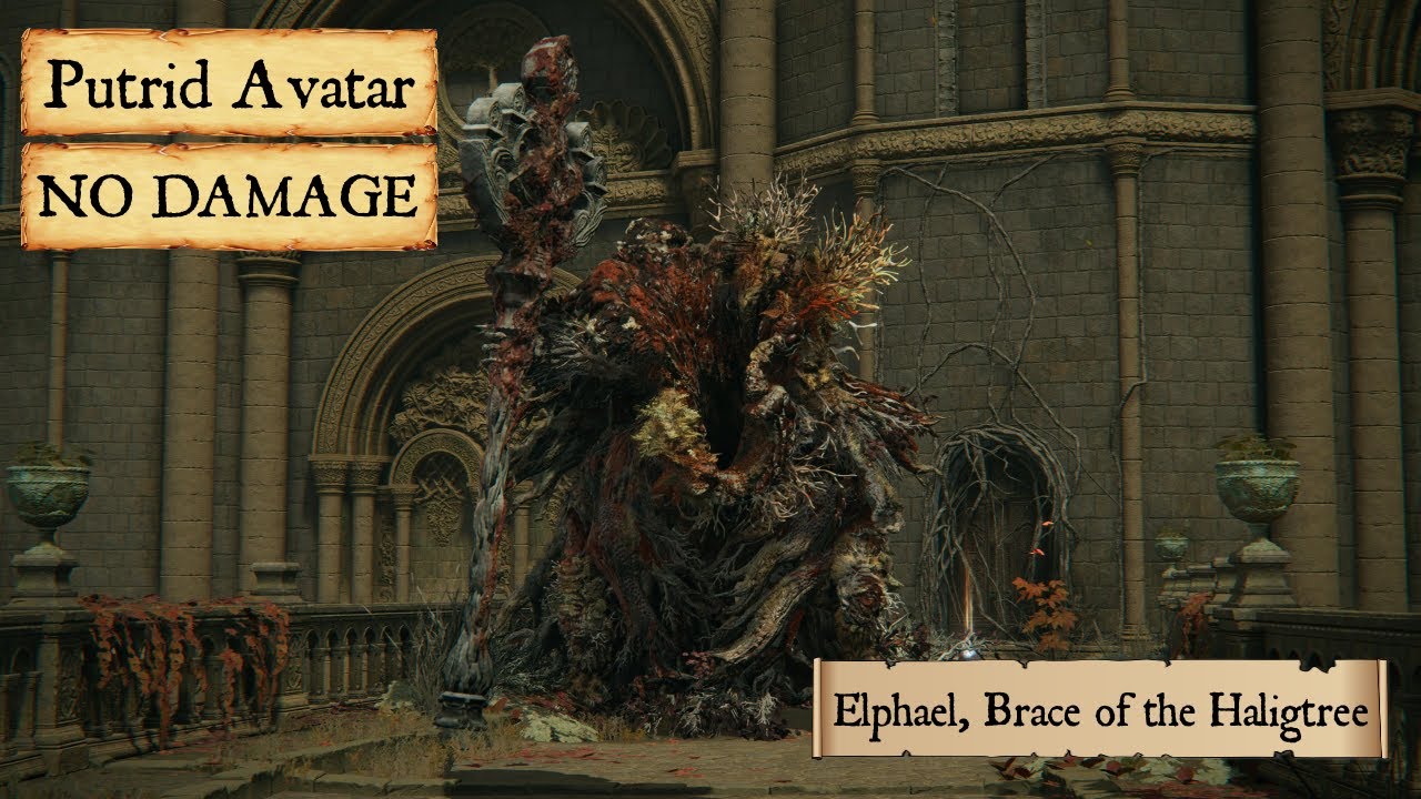 Elden Ring #277 - Putrid Avatar (Elphael, Brace of the Haligtree) (1/2 ...