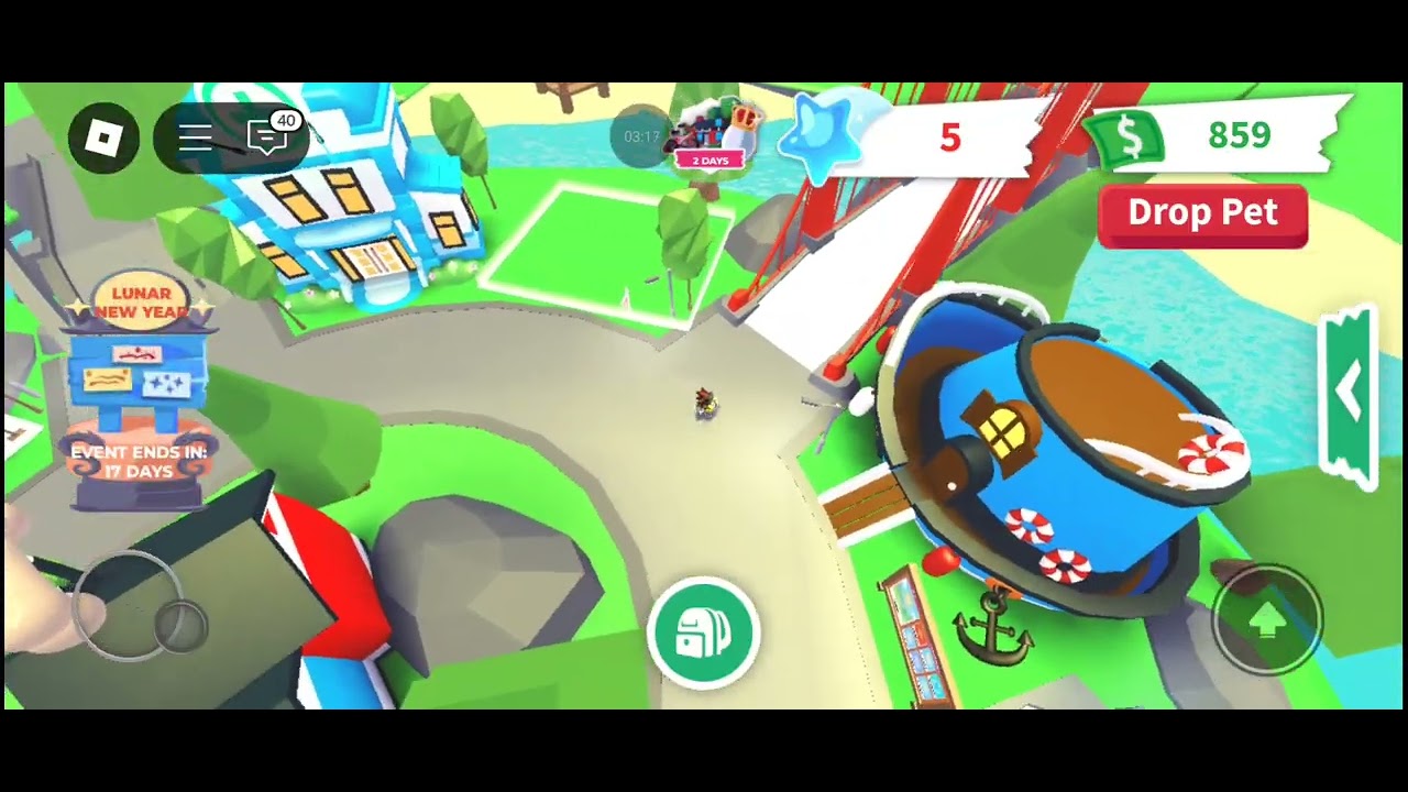 adopt me and flood escape!! (sorry for the cut off at the end, it ...