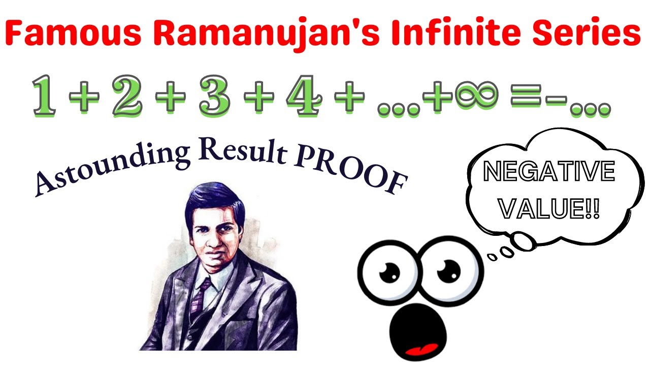 Famous Natural Nos Infinite Series Proof | 1+2+3+4+5+...+ | Shocking ...