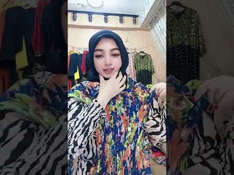 DASTER BATIK MOTIF BARU WITH BUNDA CANTIK JUALAN ONLINE