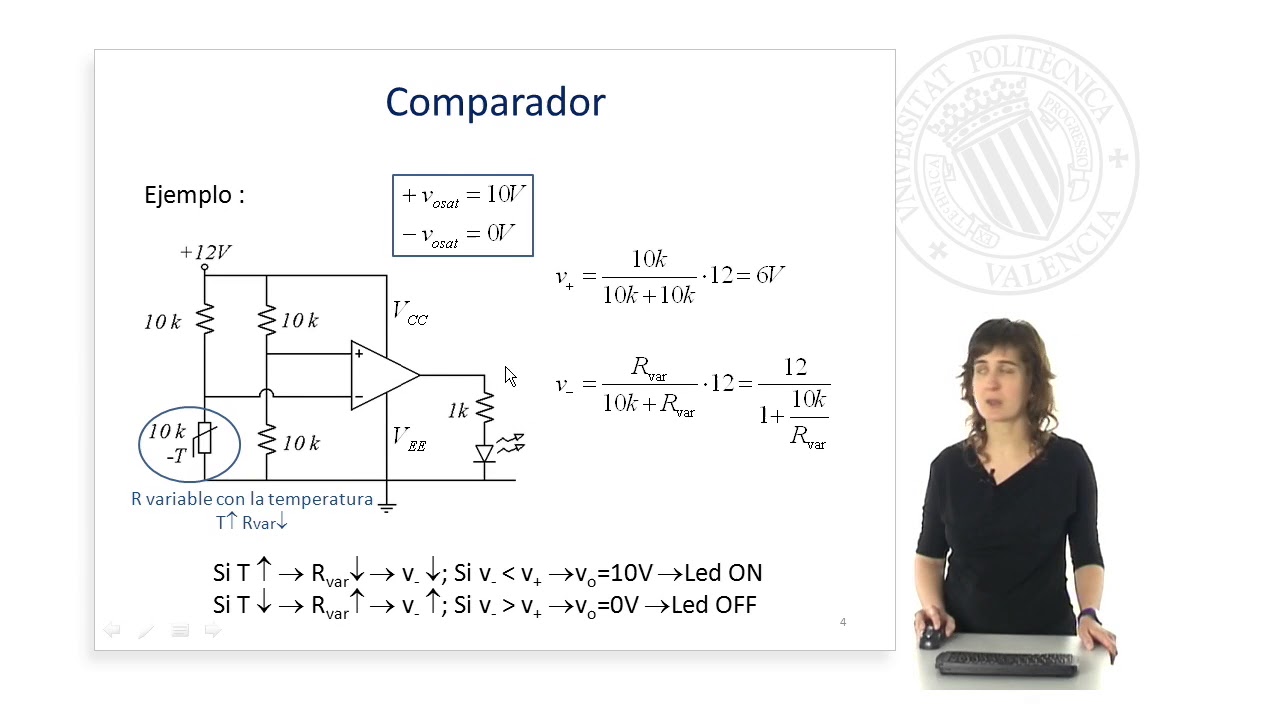 Comparadores con AO | | UPV - YouTube