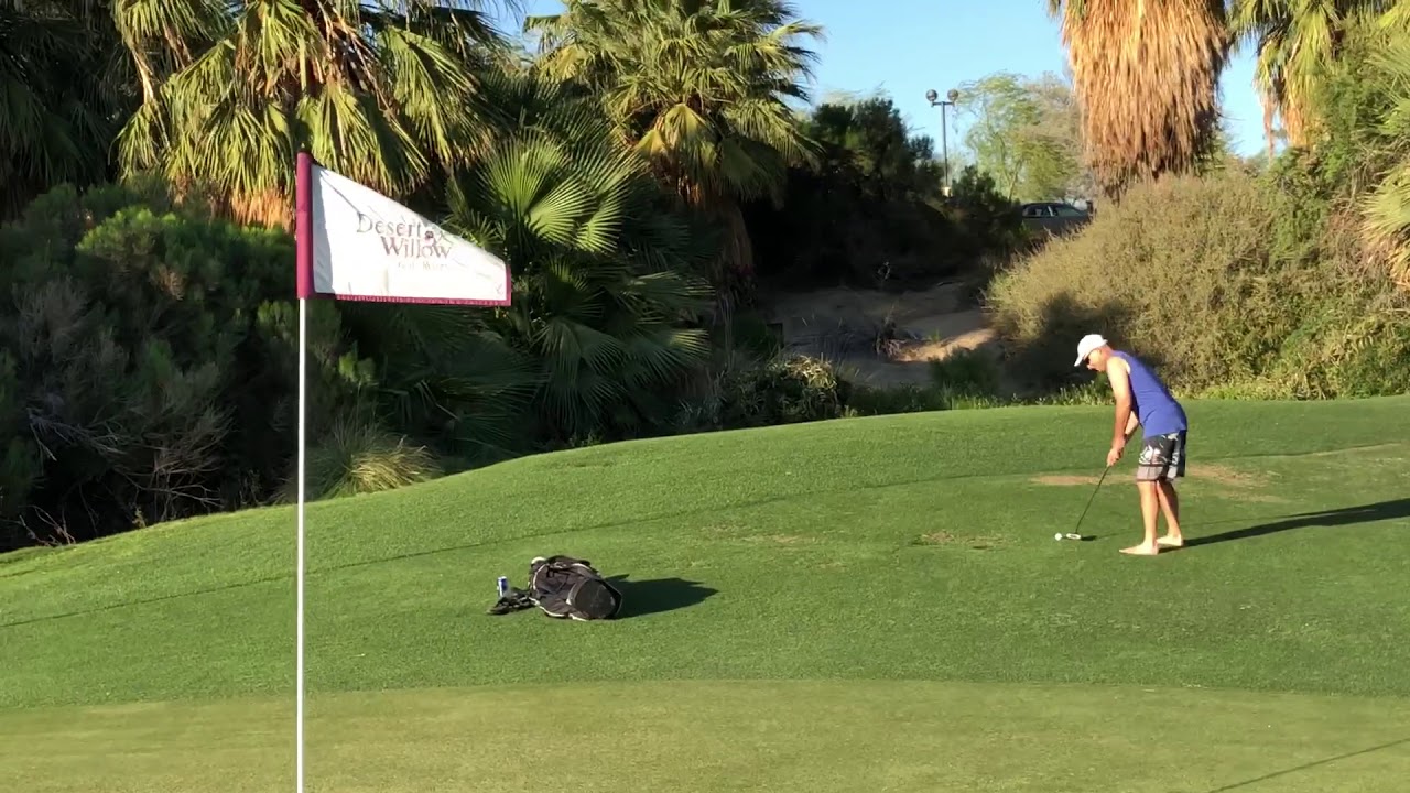 Barefoot golf at its finest! - YouTube