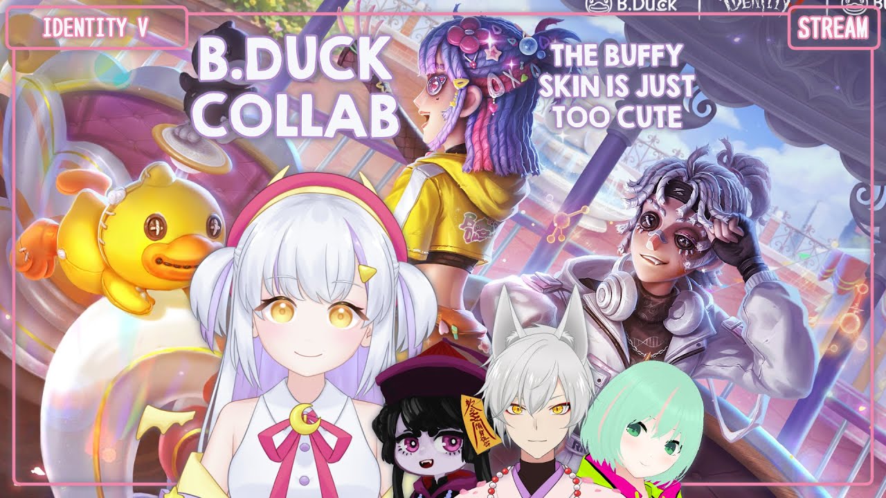 [Identity V] New Perfurmer Skin is Too Cute! B.Duck Collab~ - YouTube