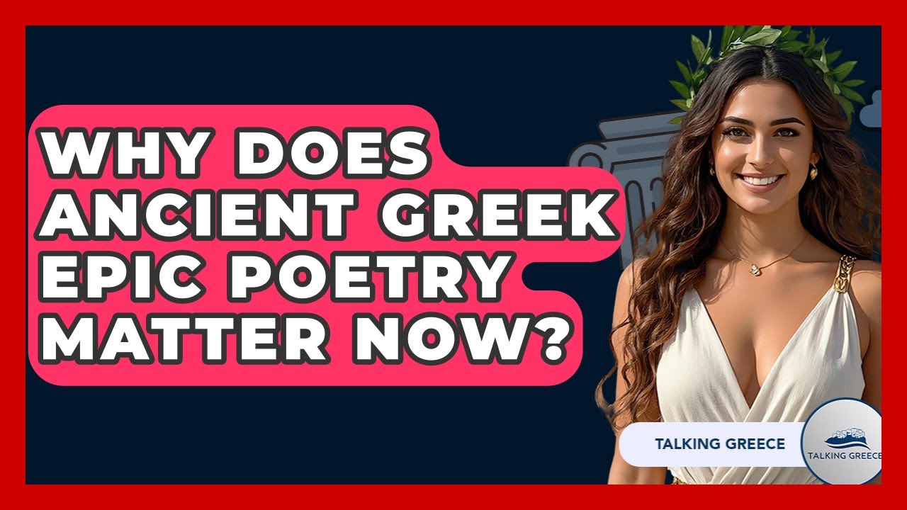 Why Does Ancient Greek Epic Poetry Matter Now? - Talking Greece - YouTube