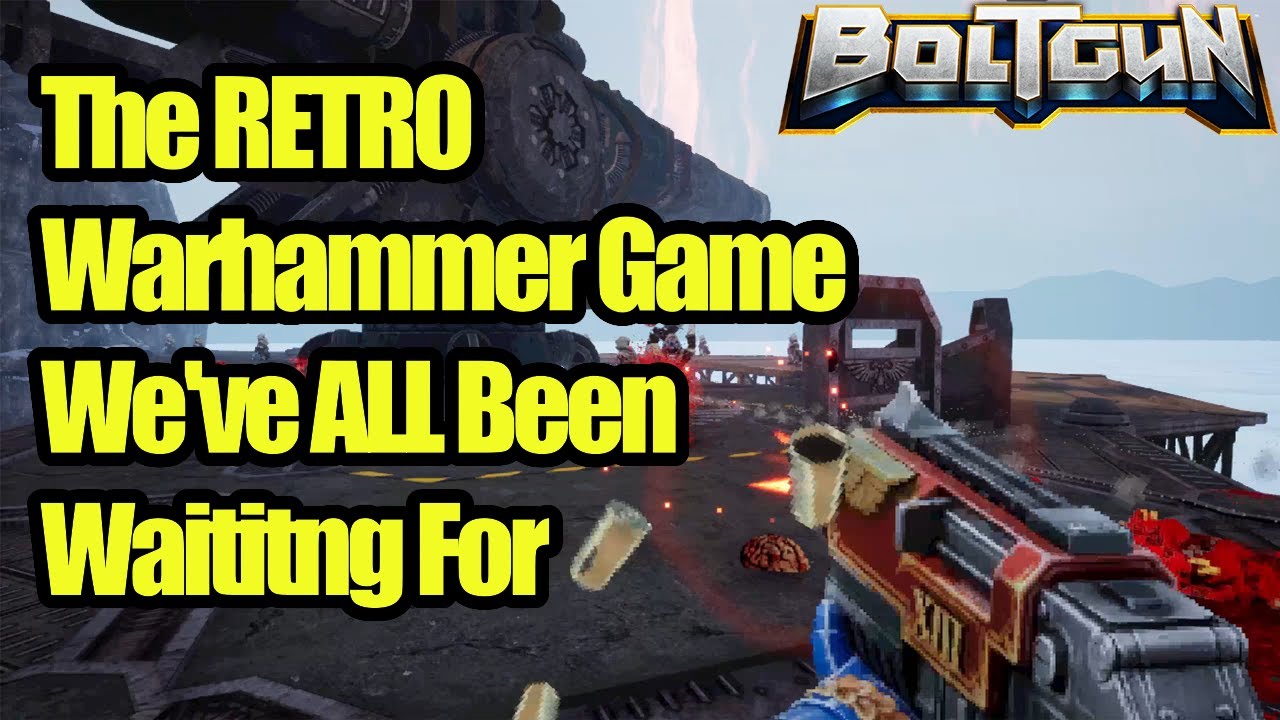 This Is AWESOME - A RETRO Warhammer Video Game - Warhammer 40,000 ...