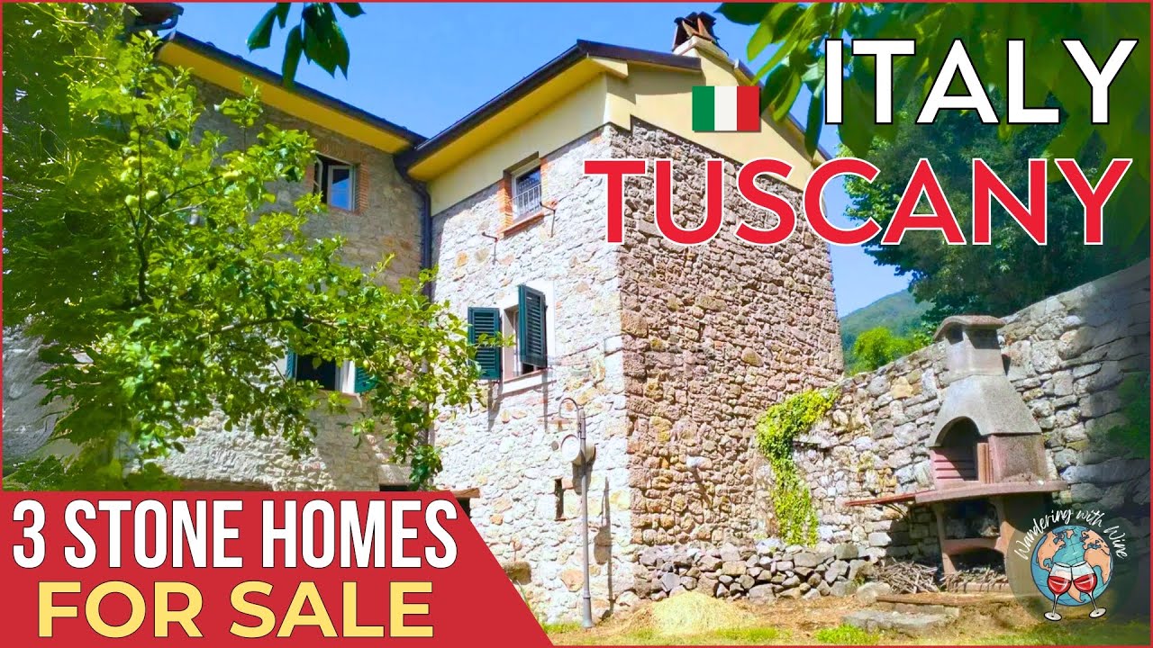 Tuscany Real Estate: 3 Magical Stone Homes for Sale in Italy | Italian ...