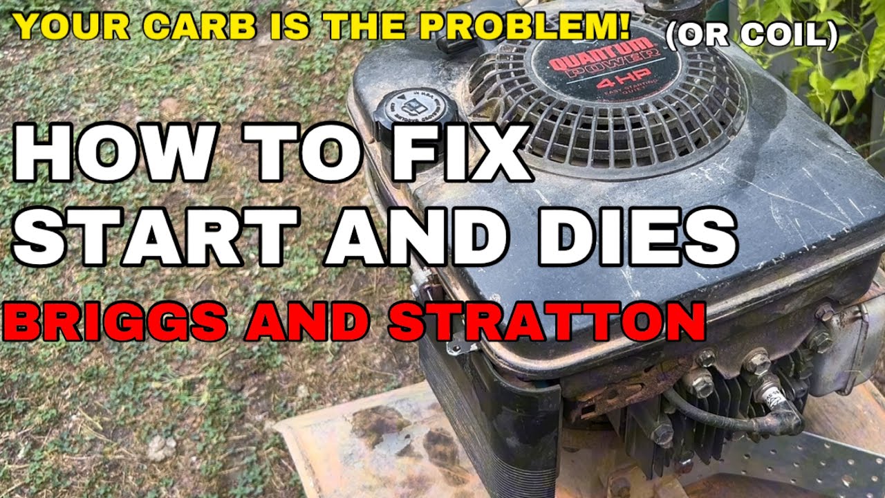 Briggs And Stratton Engine Starts But Wont Stay Runningnull