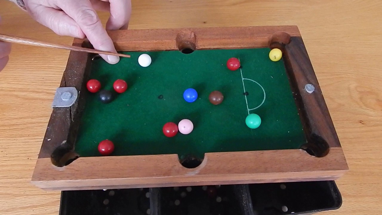 mini snooker !!! - YouTube