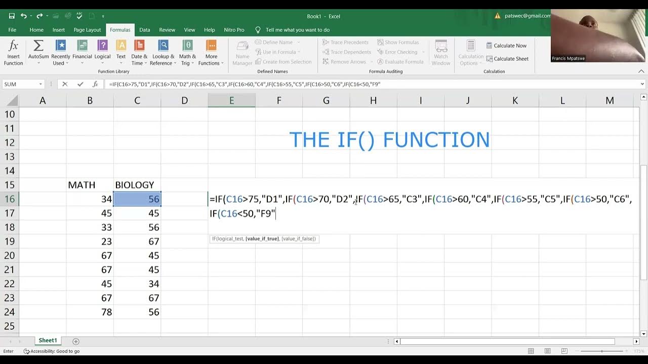 IF Function Tutorial Excel IF Formula Explained Excel 2023 - YouTube