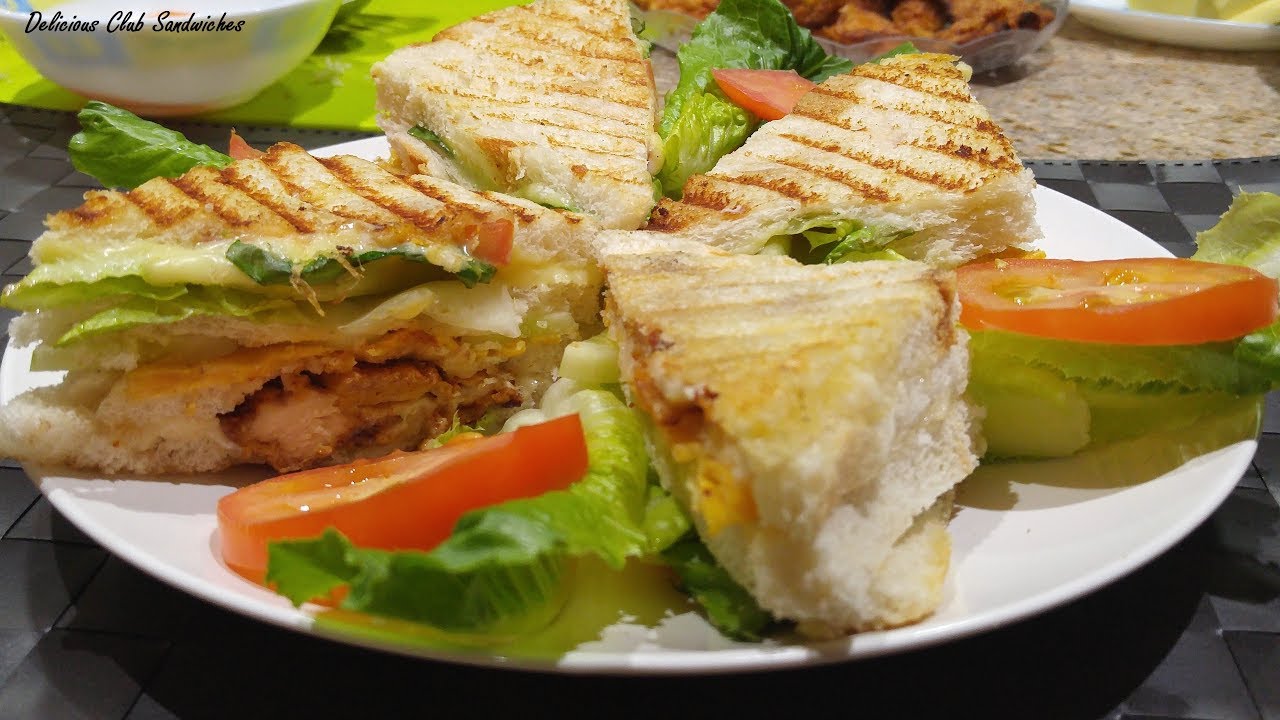 Zinger Club Sandwich - Dubai Kitchen - YouTube