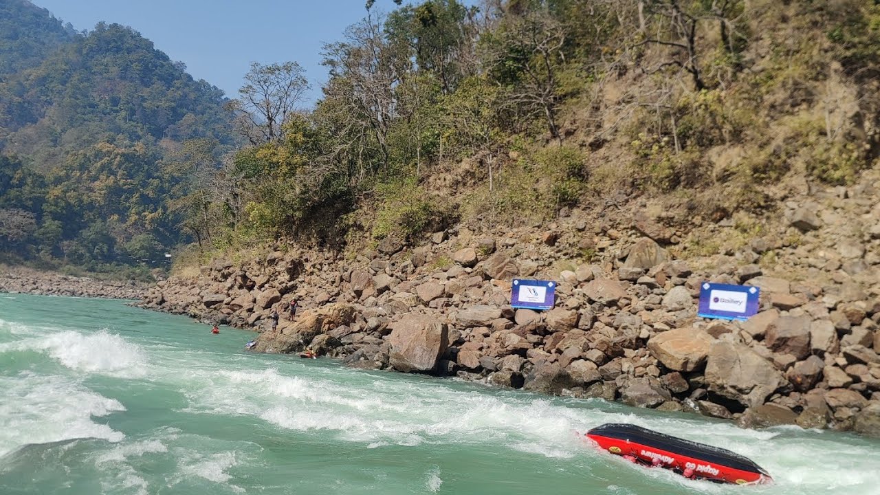 summer season Rafting at Ganga - YouTube