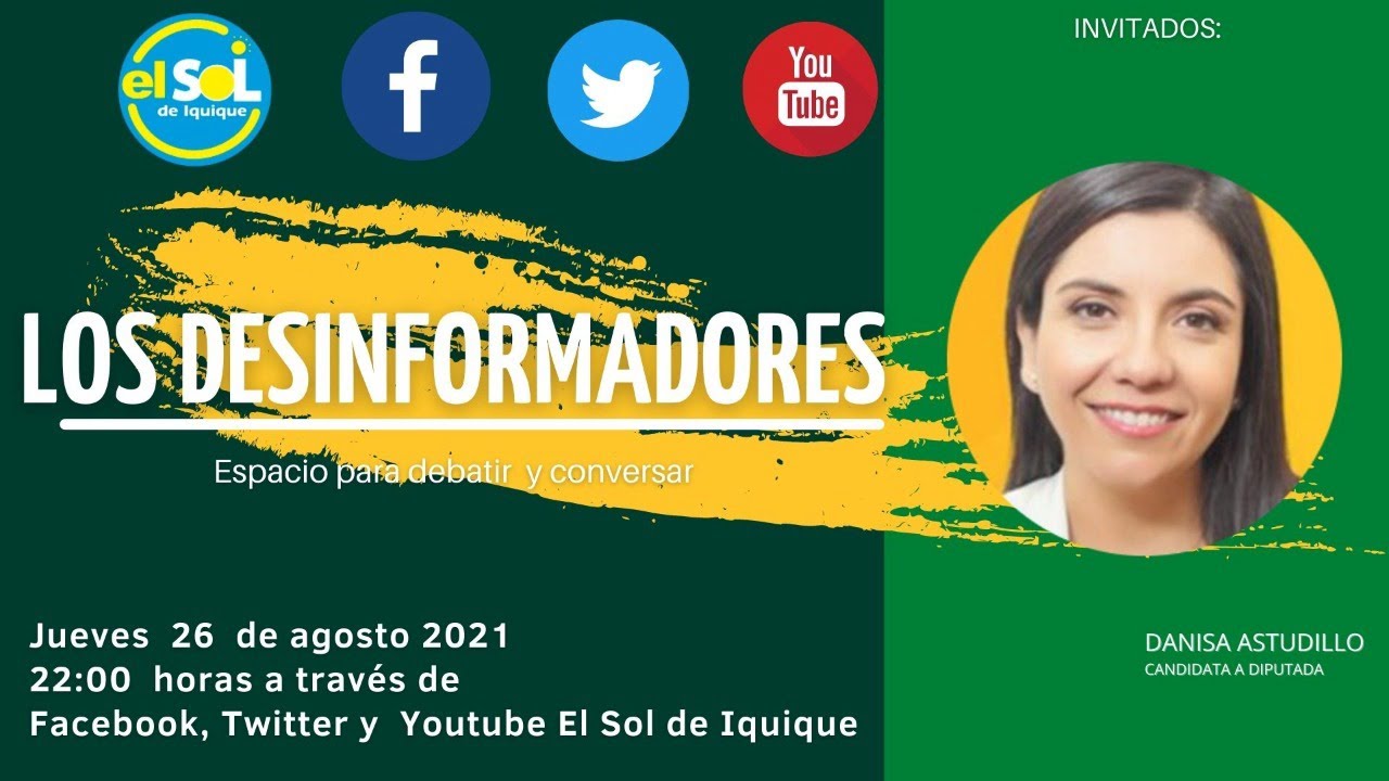 Los Desinformadores Danisa Astudillo - YouTube