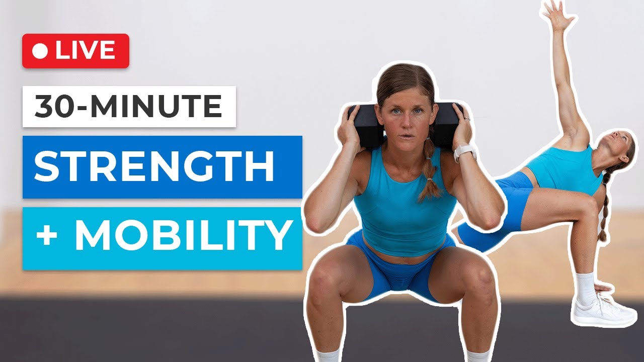 30-Minute Strength, Cardio + Mobility Workout (Full Body) - YouTube