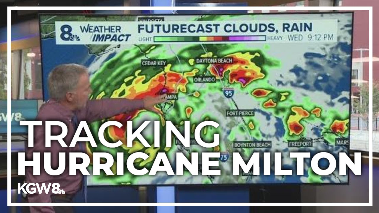 Tracking Hurricane Milton's path to Florida - YouTube