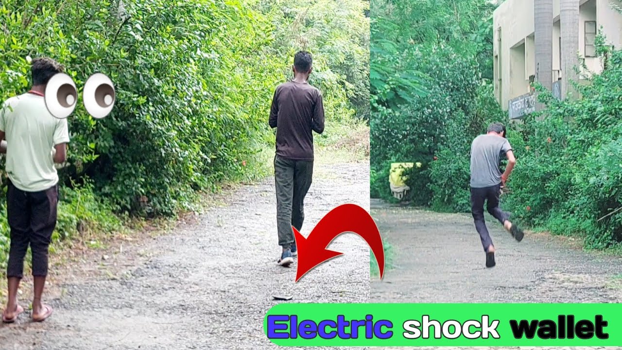 The Ultimate Pranking Tool: Electric Shock Wallet Revealed - YouTube