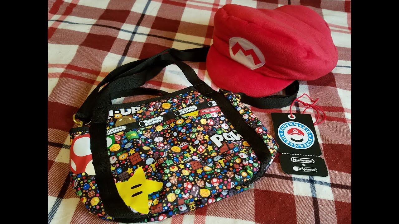 Nintendo X LeSportsac | Small Jenni Crossbody unboxing - YouTube