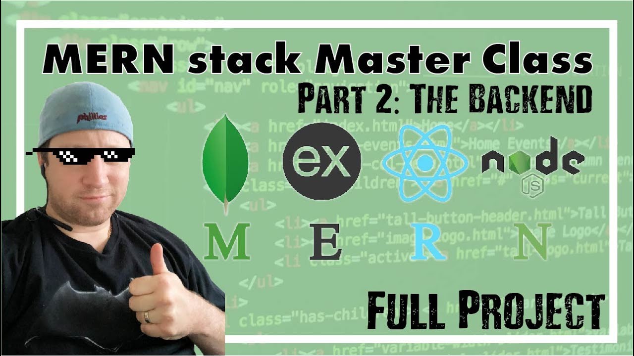 Learn the MERN Stack | Master Class | PART 2 - YouTube