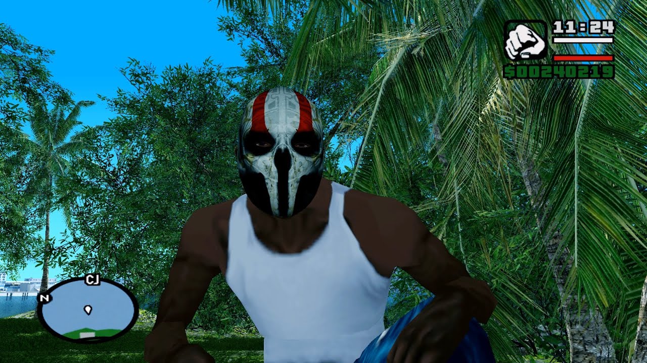 Skull mask / GTA SA - YouTube
