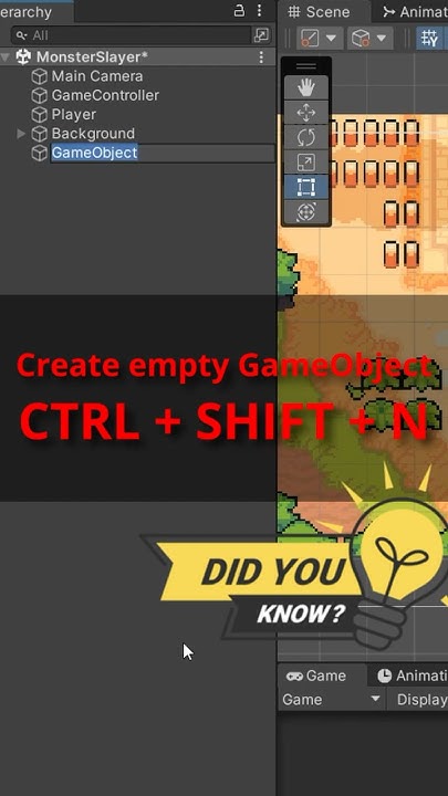 Unity Hotkeys: Create, Duplicate and Rename! - YouTube