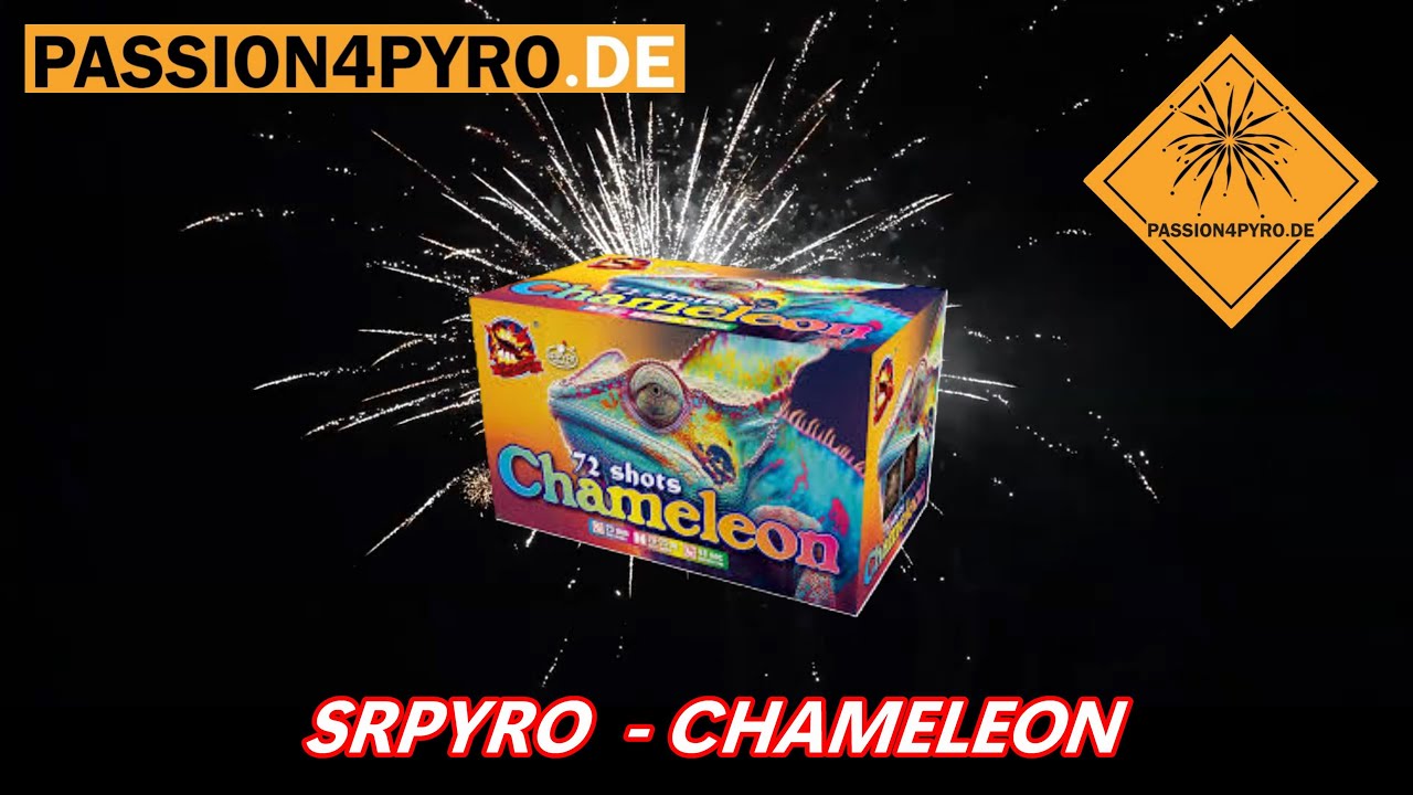 SRPYRO CHAMELEON 72 Shots / PASSION4PYRO.DE - YouTube