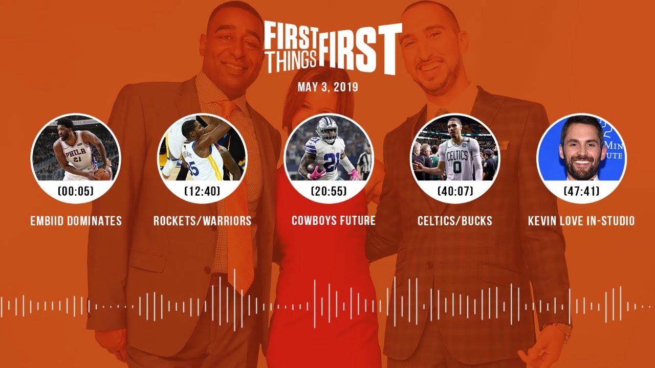 First Things First audio podcast (5.3.19) Cris Carter, Nick Wright ...