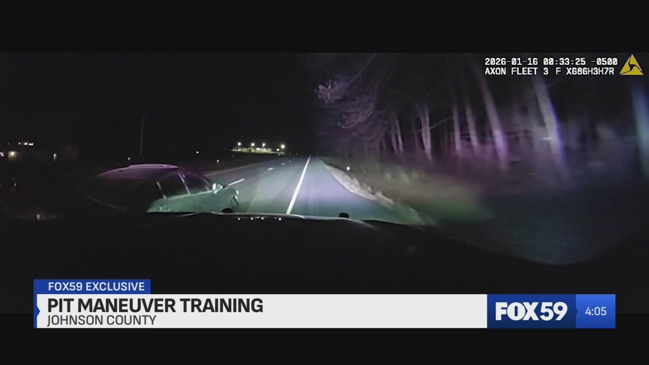 Johnson County Sheriff's Office implements PIT maneuver training - YouTube