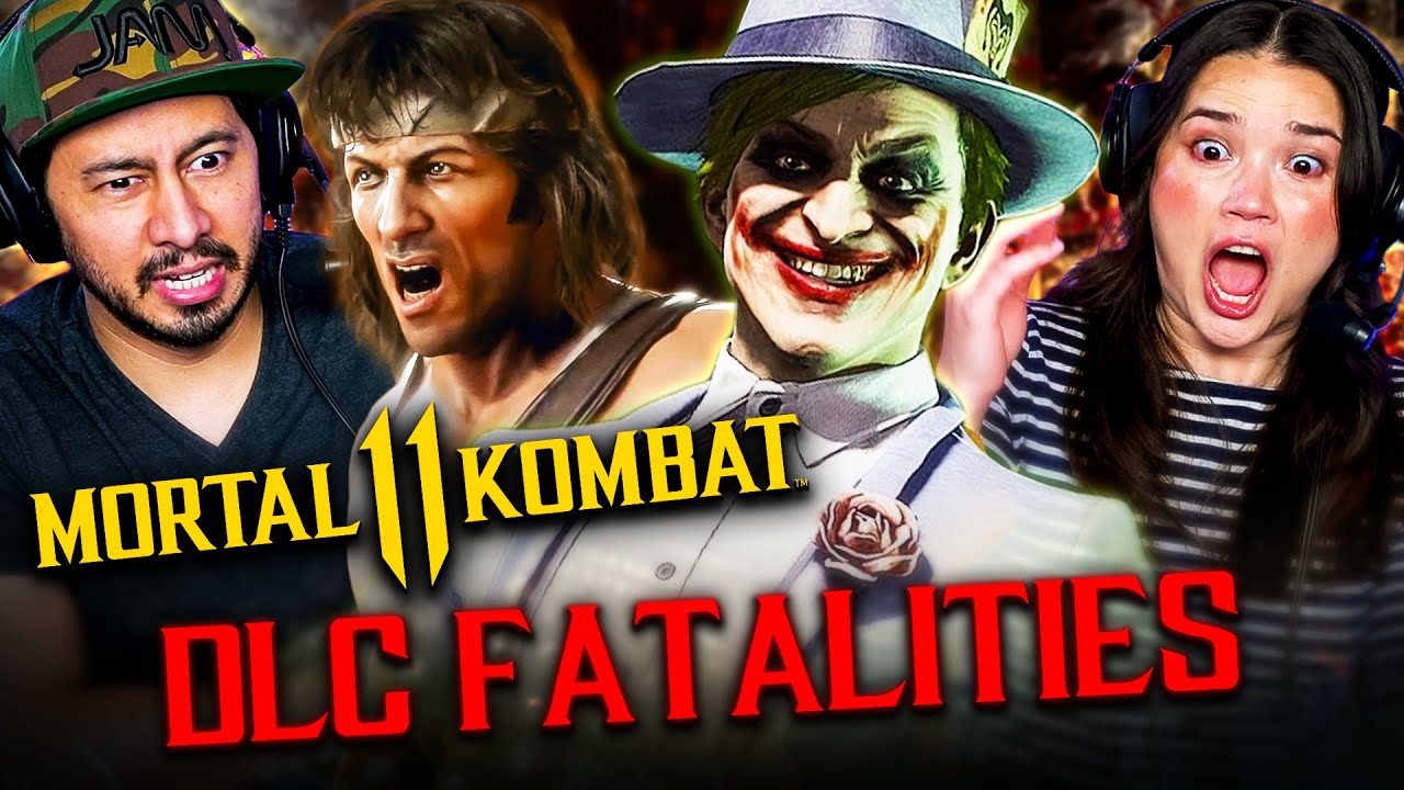 MORTAL KOMBAT 11 - DLC CHARACTER FATALITIES REACTION! | MK 11 - YouTube