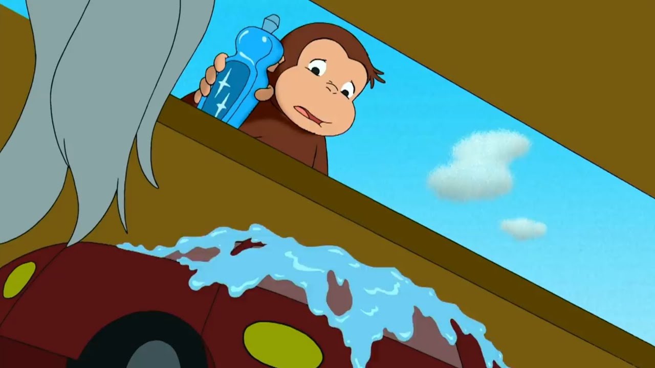 George and Allie's Car Wash | Curious George | The Kids TV | Kids ...