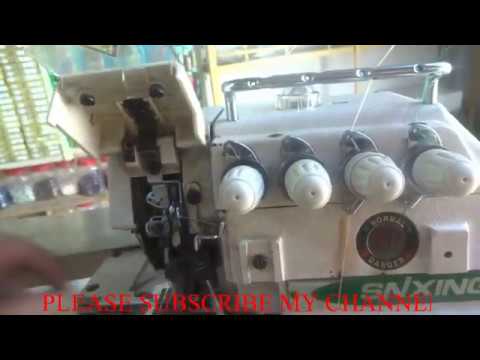 How To Change Upper lopper overlock 747 machine / 747 machine me looper ...