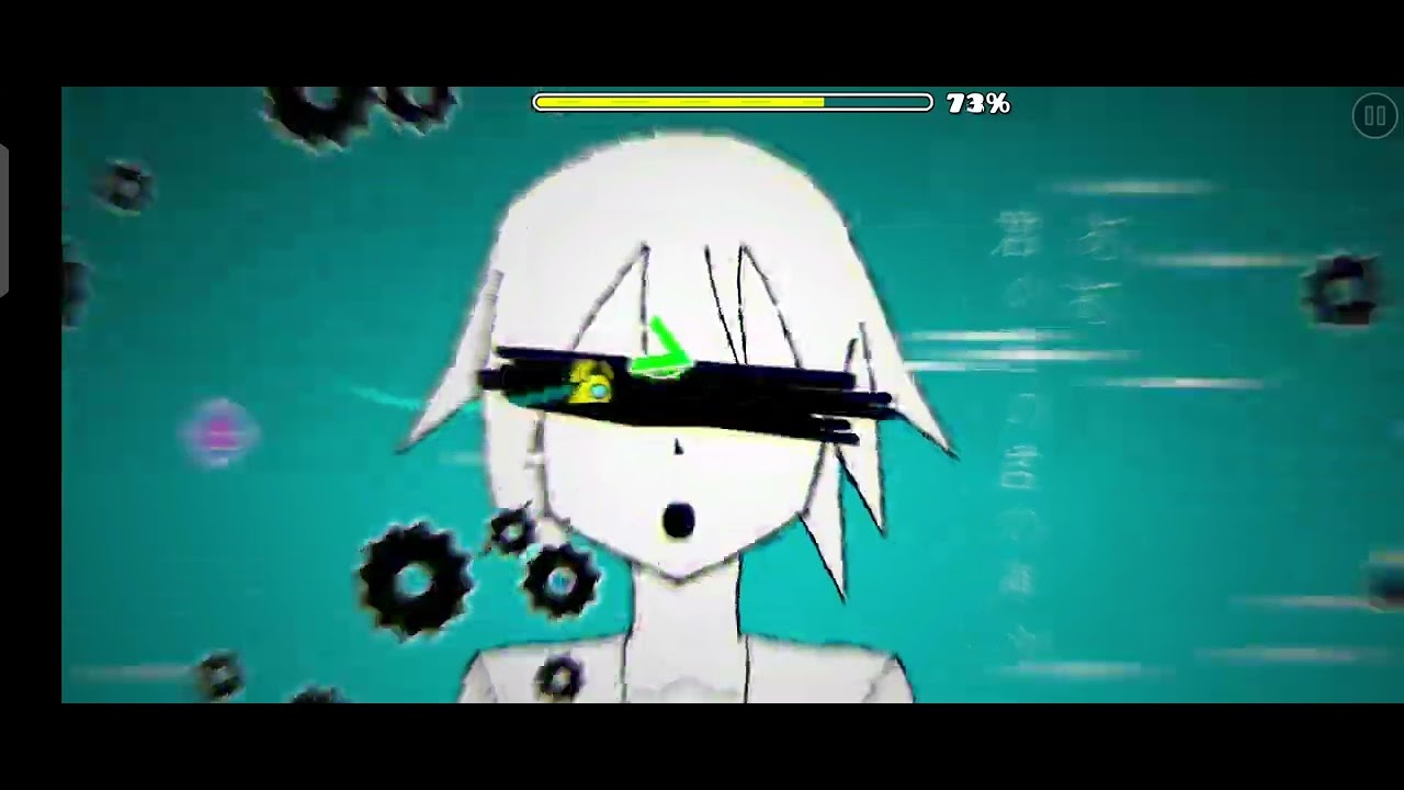 Playing Geometry Dash Girl A Remake - YouTube
