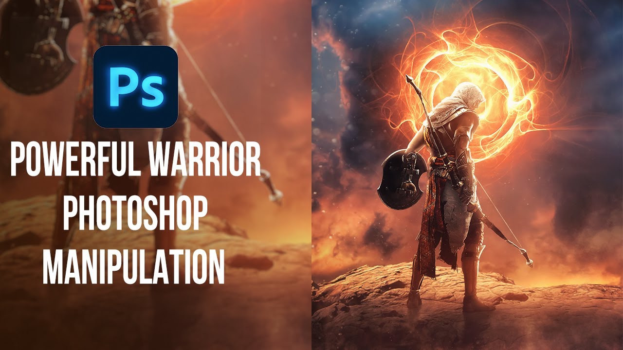 Powerful Warrior - Advanced Photo Manipulation Tutorial in Photoshop ...