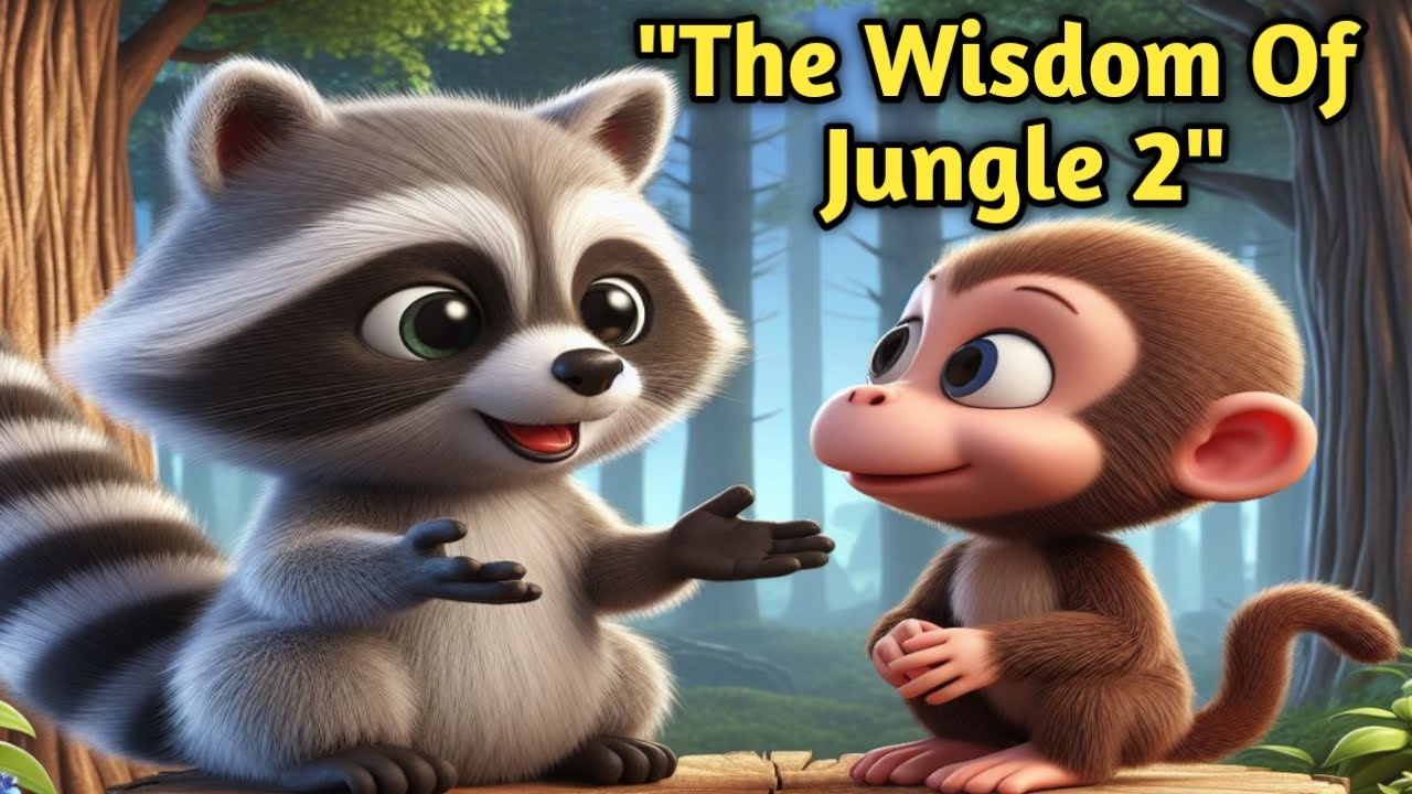 The Wisdom Of Jungle 2 (Raccoon and Monkey)3d Cartoons Story | CARTOONS ...