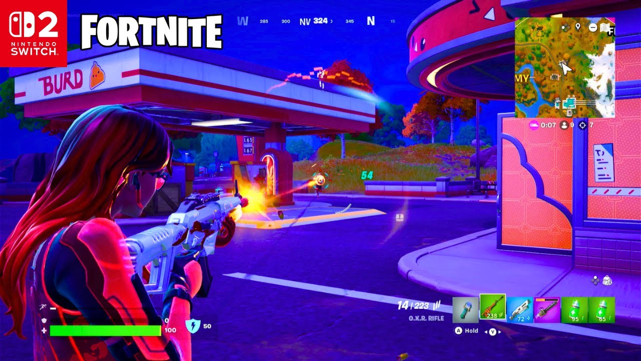 Fortnite On Nintendo Switch 2 Battle Royale Gameplay #92 - YouTube