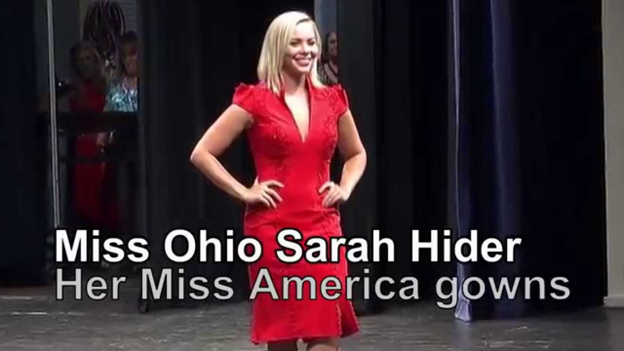 Sarah Hider's Miss America Gowns - YouTube