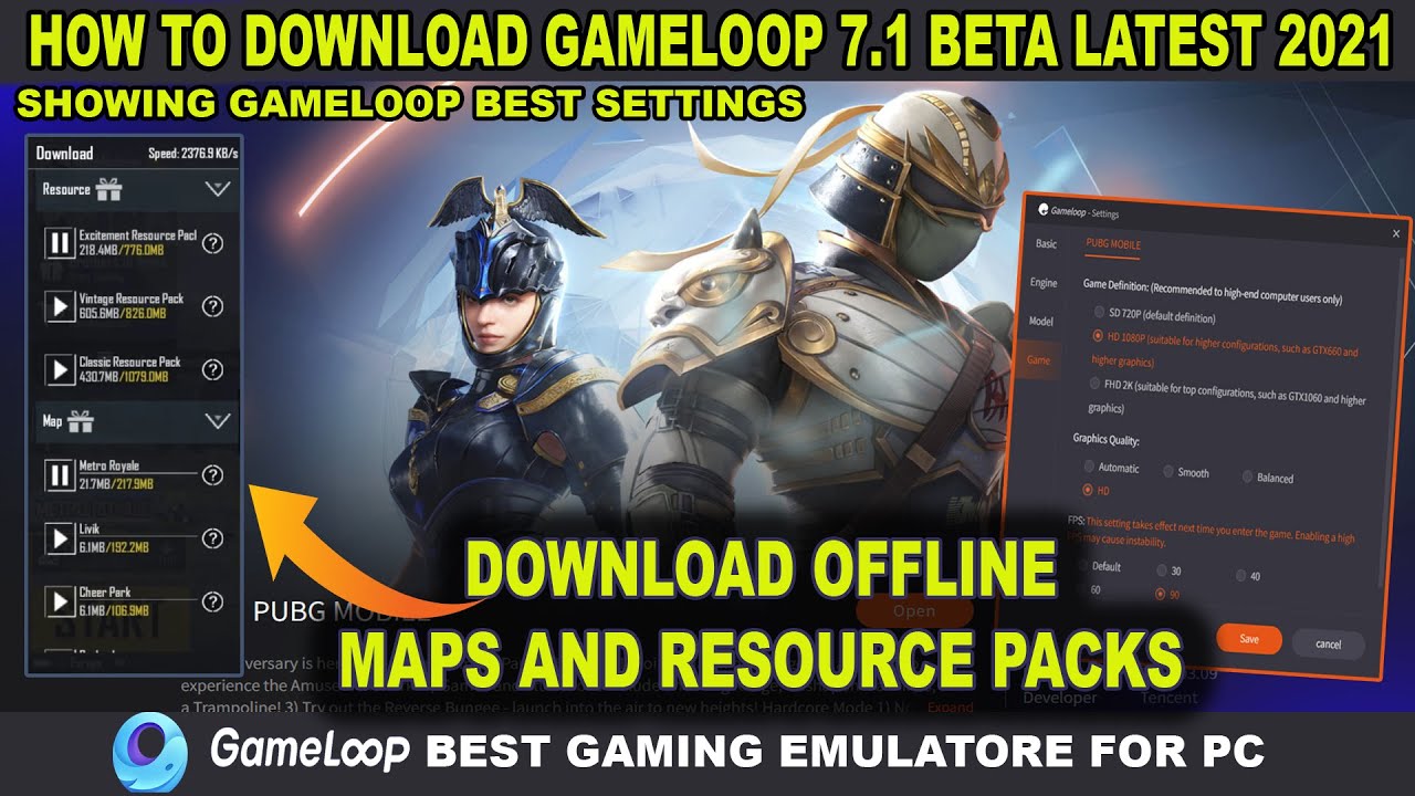 How to Download and Install Gameloop 7.1 Beta Latest 2021 In Your PC ...